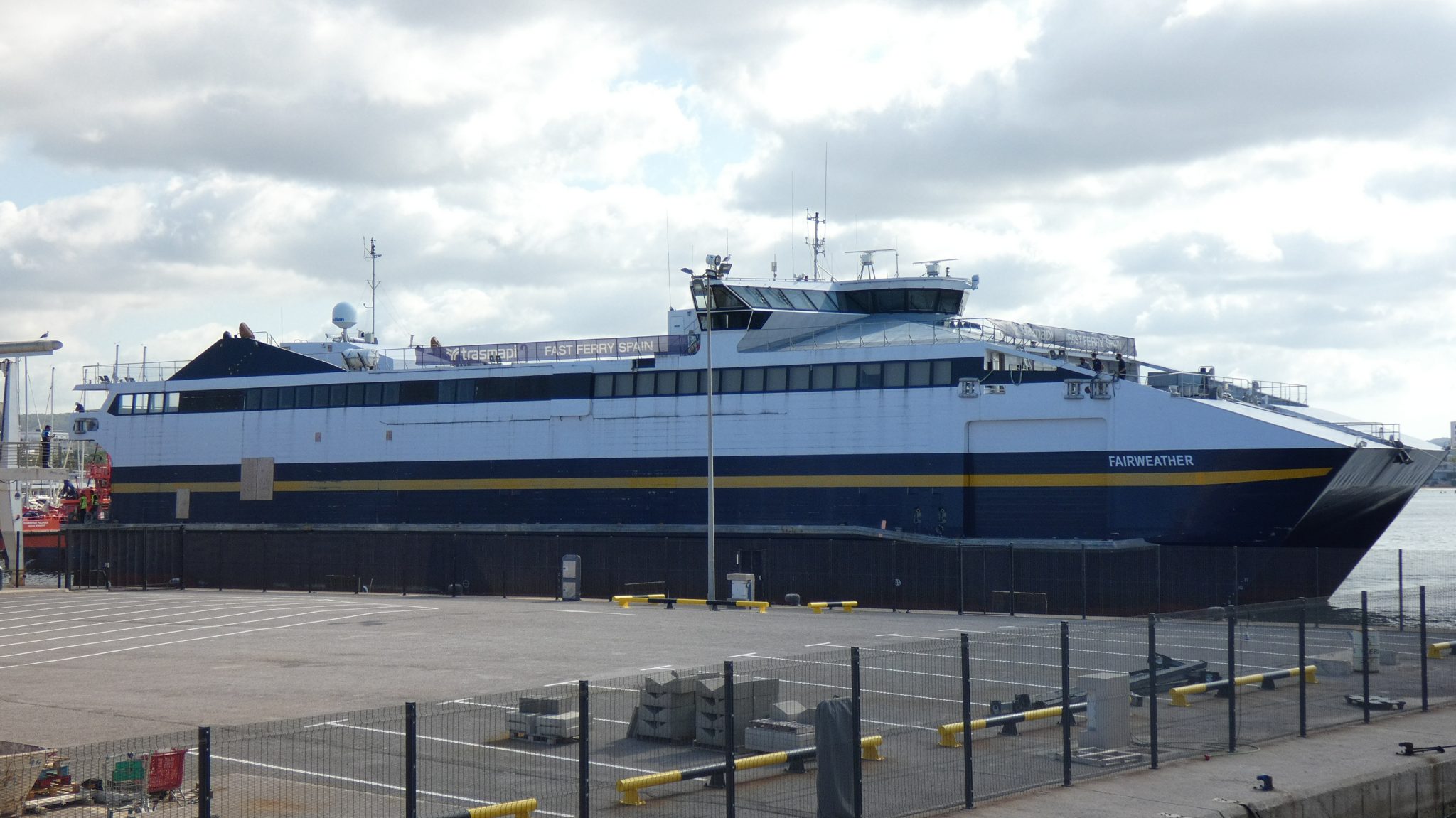 Trasmapi ya tiene en «Casa» los Fast Ferries Fairweather y Chenega ...