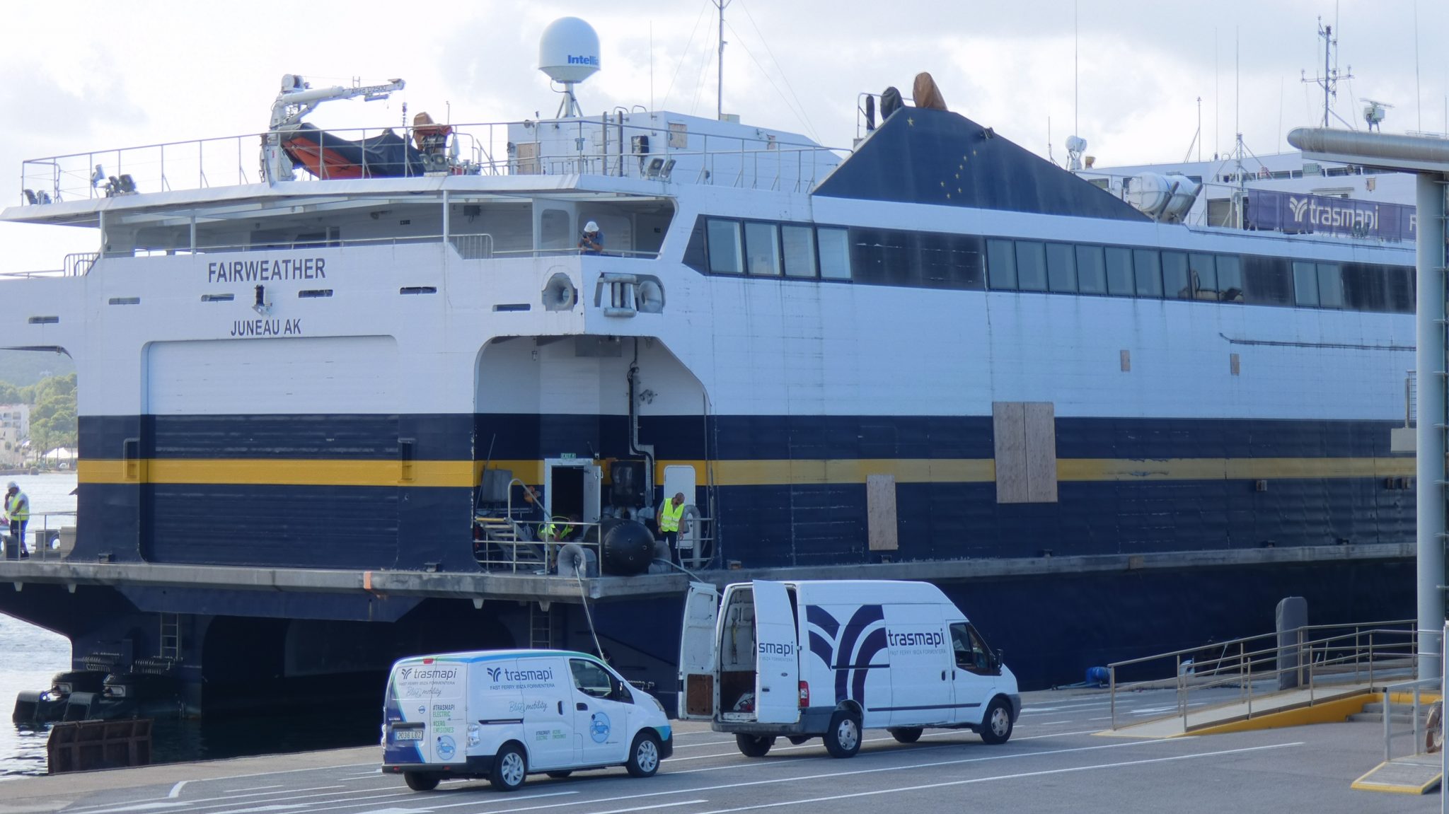 Trasmapi ya tiene en «Casa» los Fast Ferries Fairweather y Chenega ...