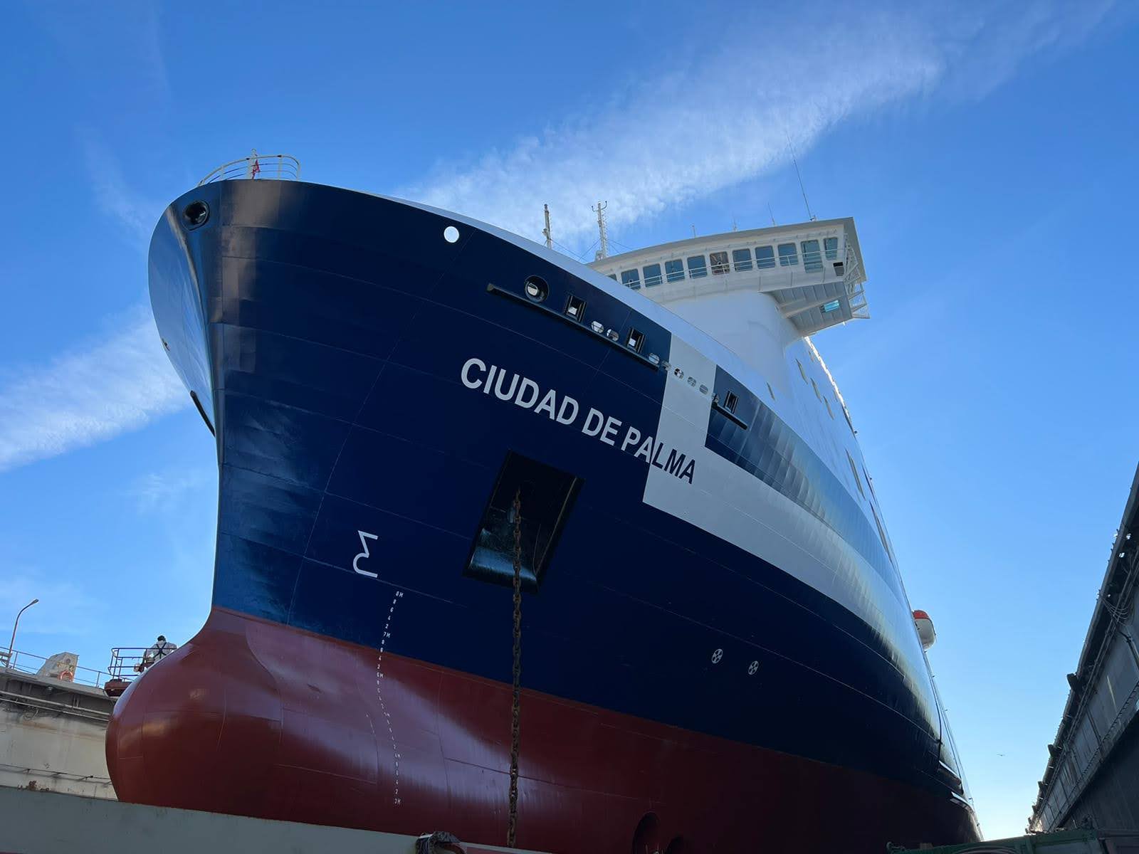 La nueva imagen del «Ciudad de Palma» de Trasmed – FERRYBALEAR