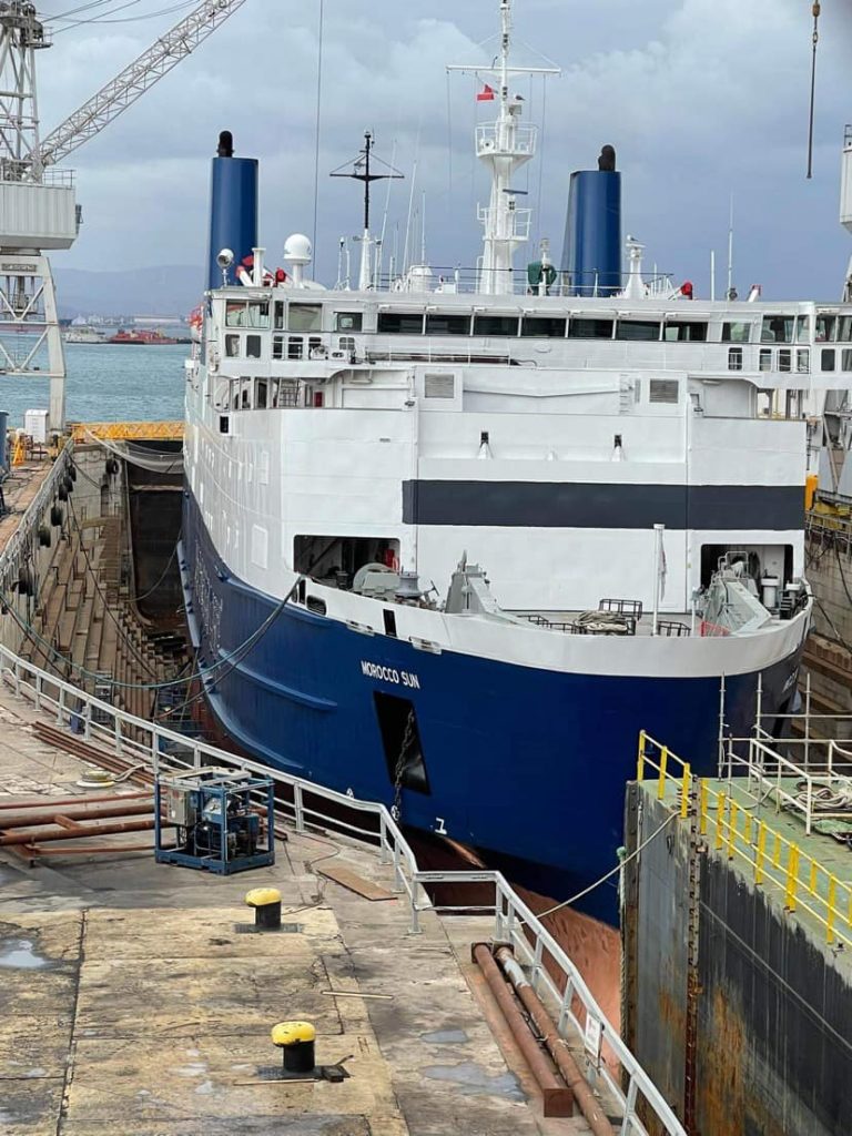 El «Morocco Sun» de AML cambia de imagen – FERRYBALEAR