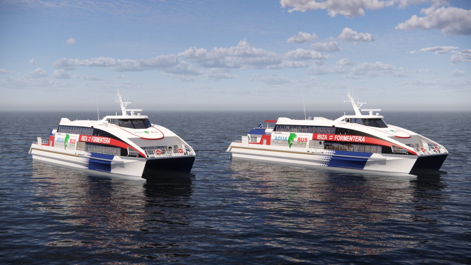 Así lucirán los nuevos buques de Aquabus entre Ibiza y Formentera ...