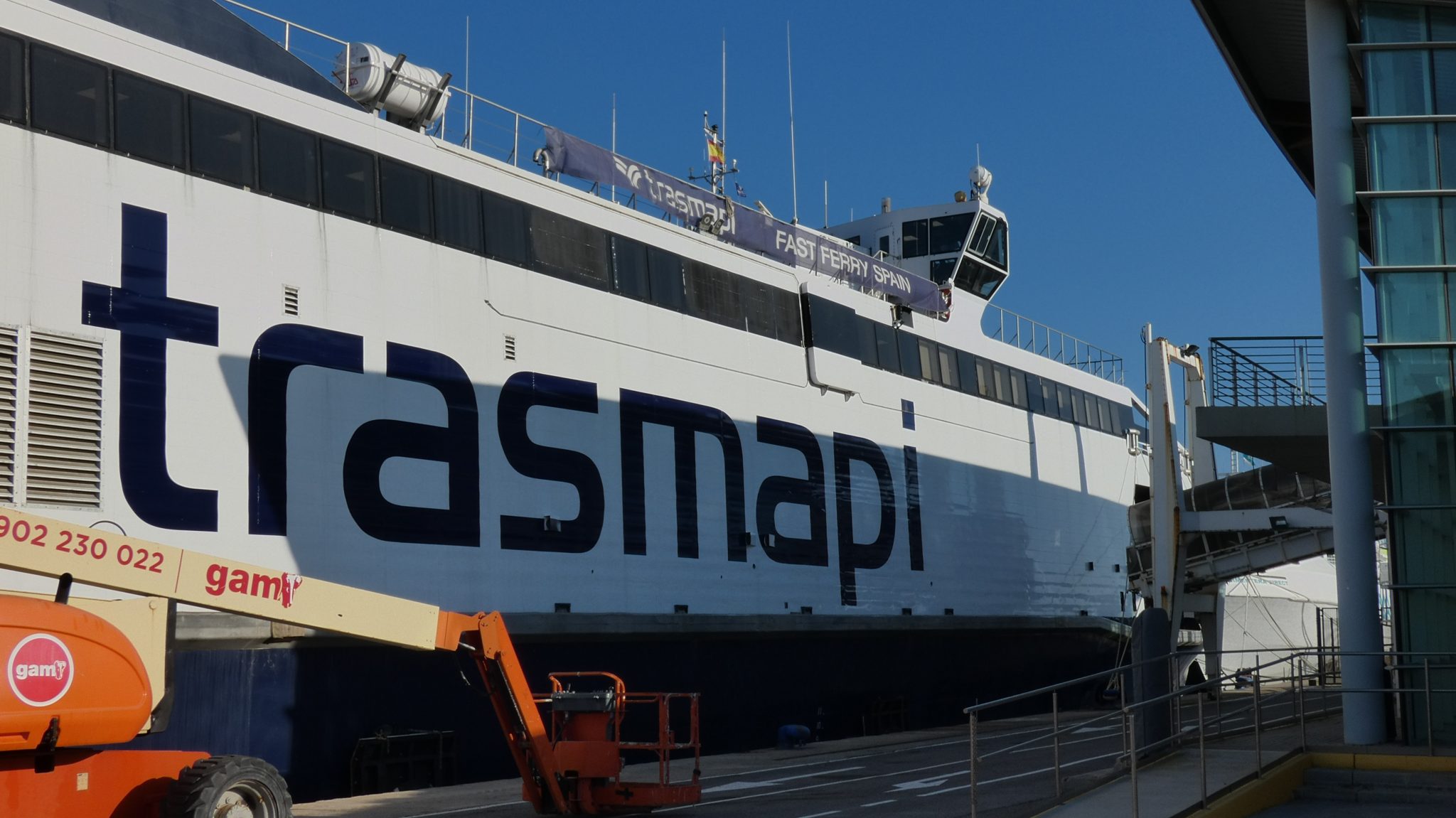 «Fairweather» el Buque de Trasmapi entre Alcúdia y Ciutadella – FERRYBALEAR