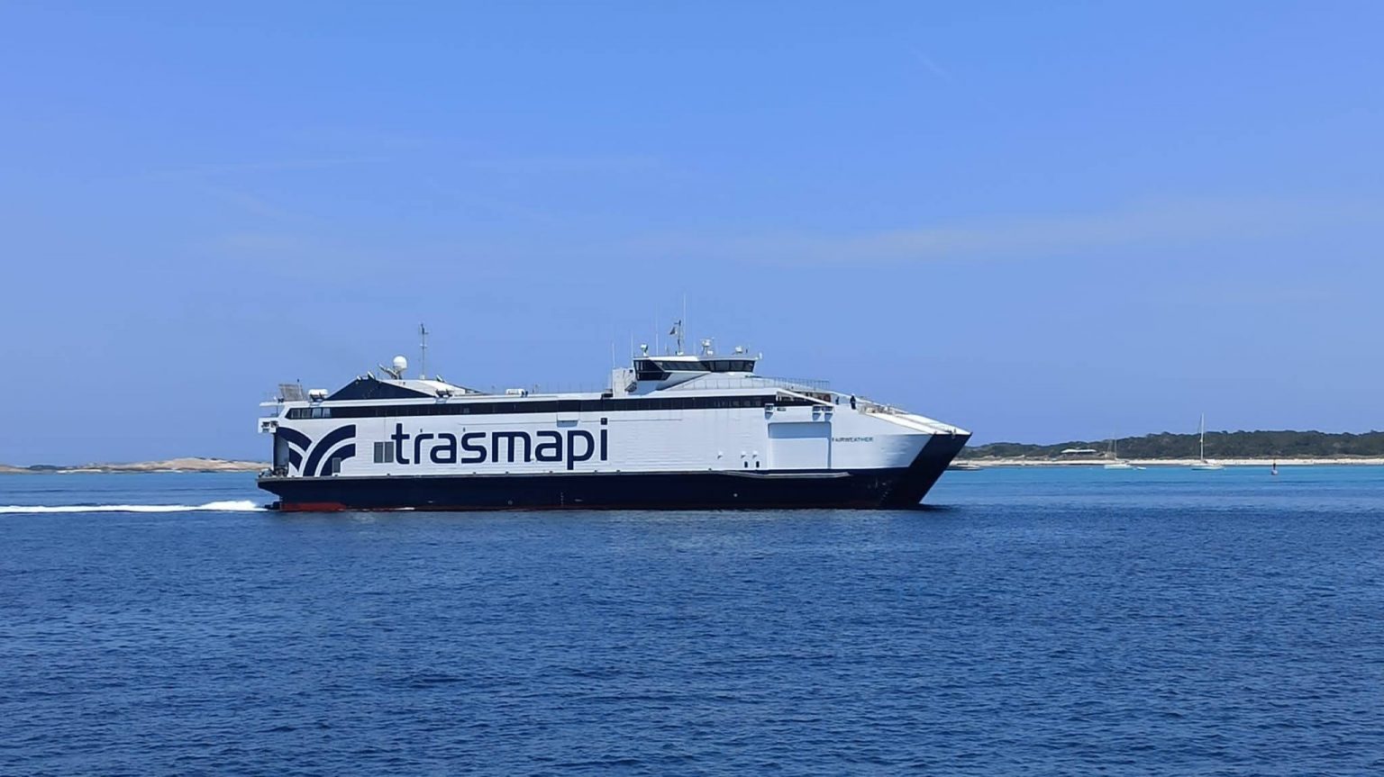 El Fast Ferry «Fairweather» de Trasmapi llega a Formentera – FERRYBALEAR