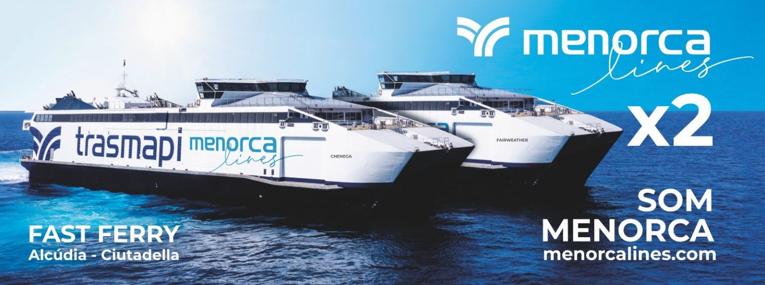 MENORCA LINES refuerza su apuesta por la ruta entre Menorca y Mallorca ...