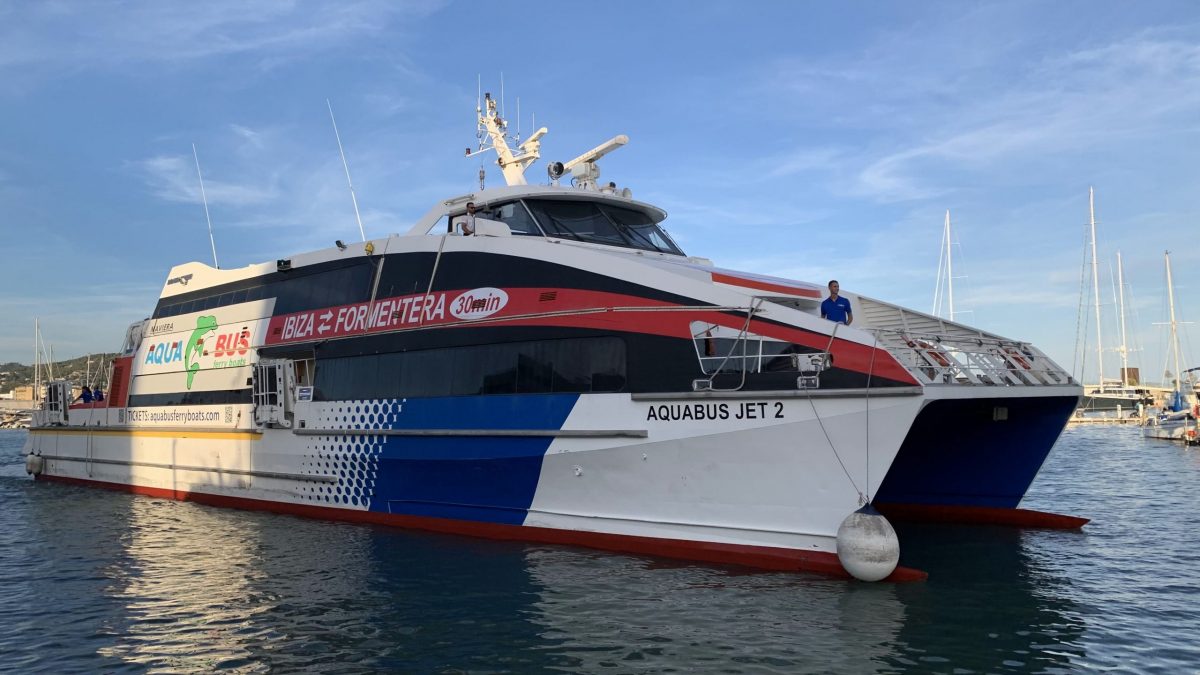 Aquabus presenta su gran propuesta entre Ibiza y Formentera con la ...