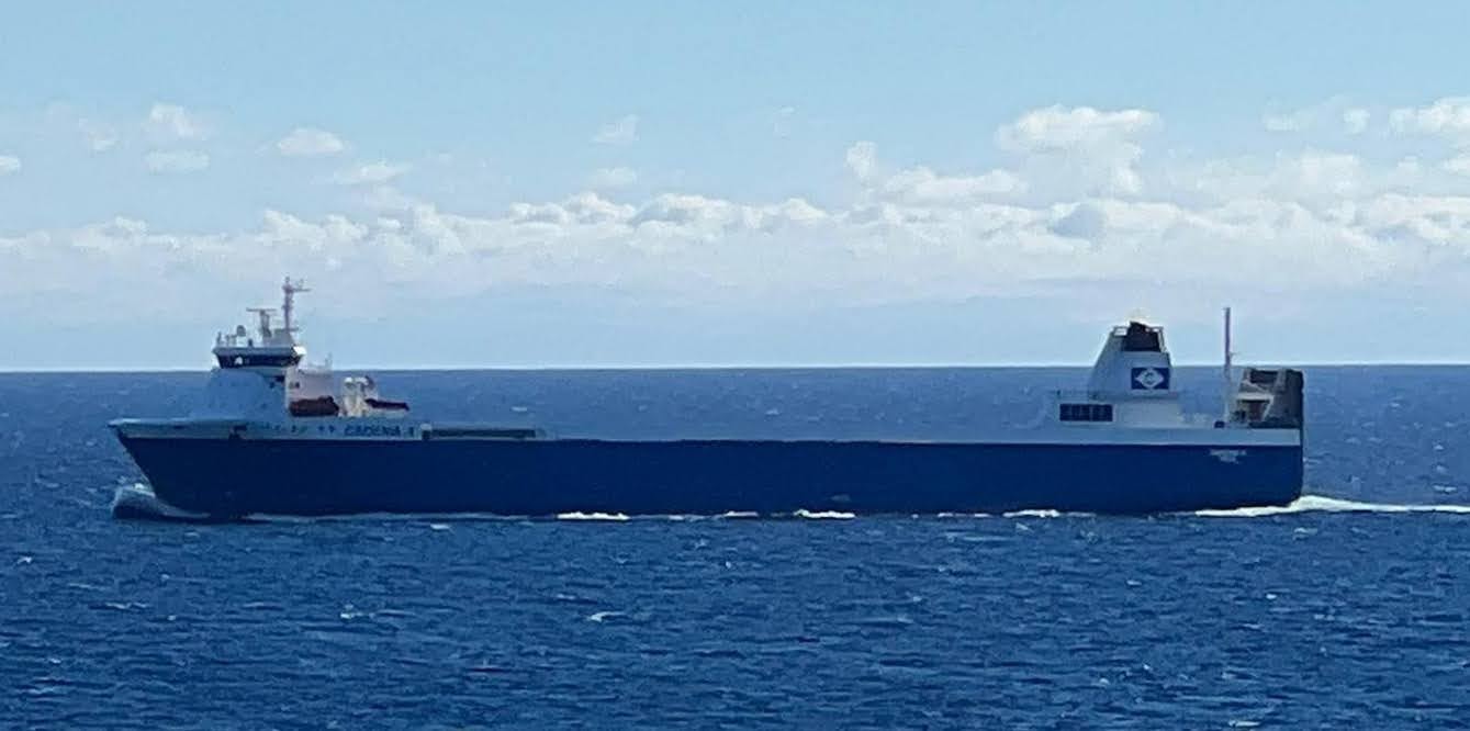El Ro-Ro “Cadena 4” en ruta Huelva-Canarias para Baleària-Fred.Olsen ...