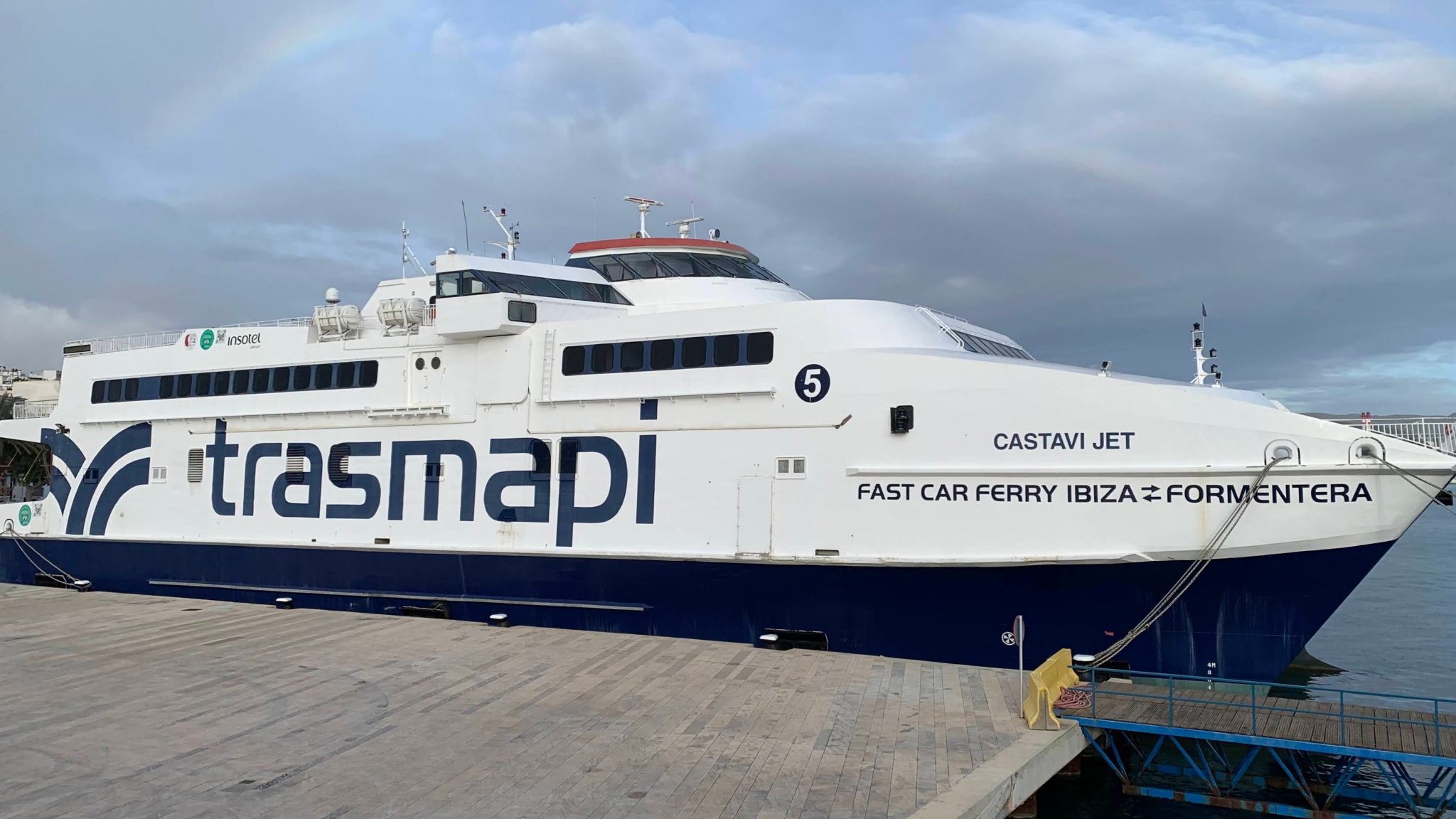 El «Castavi Jet» de Trasmapi está siendo re motorizado en Ibiza ...