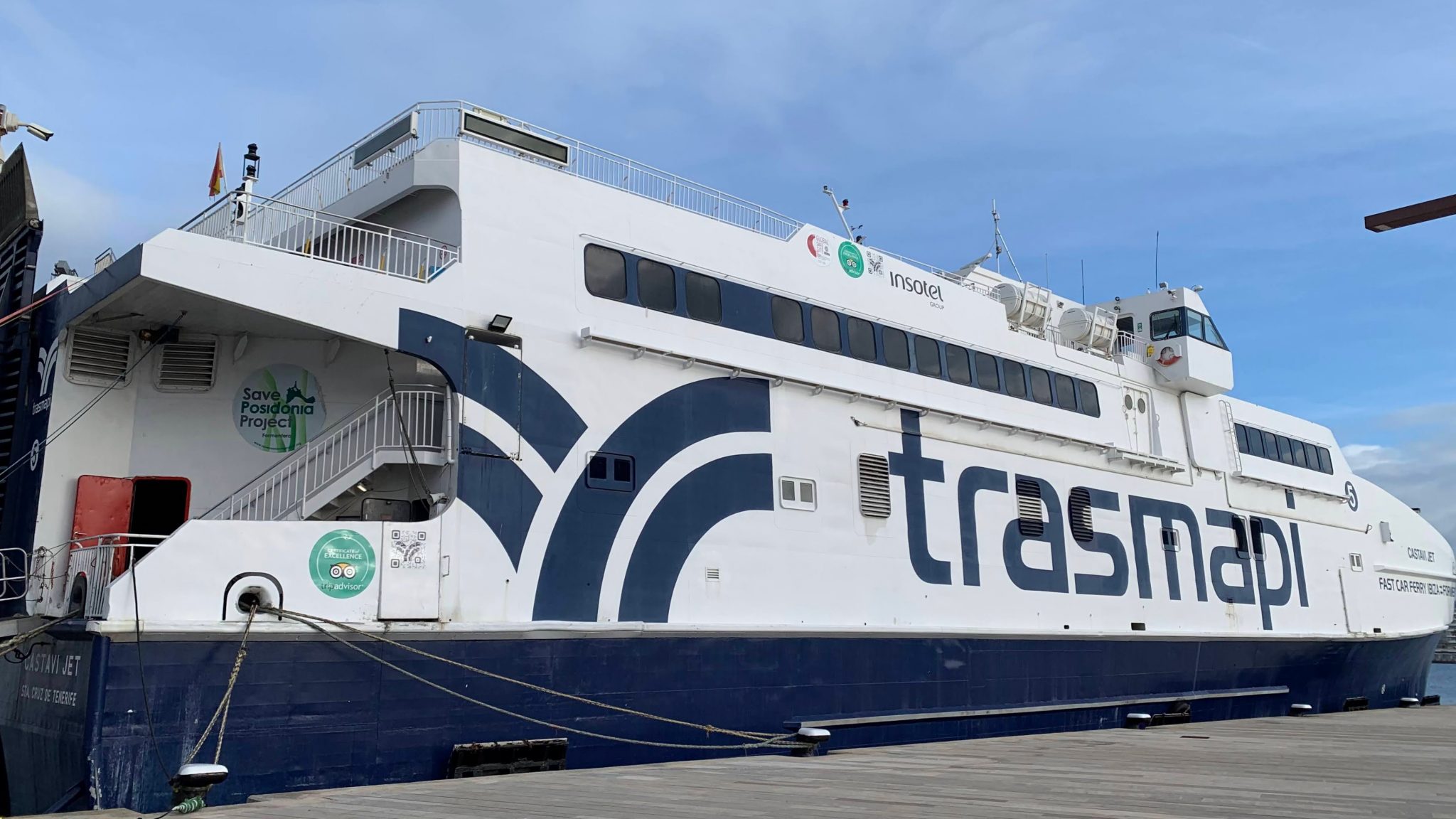 El «Castavi Jet» de Trasmapi está siendo re motorizado en Ibiza ...