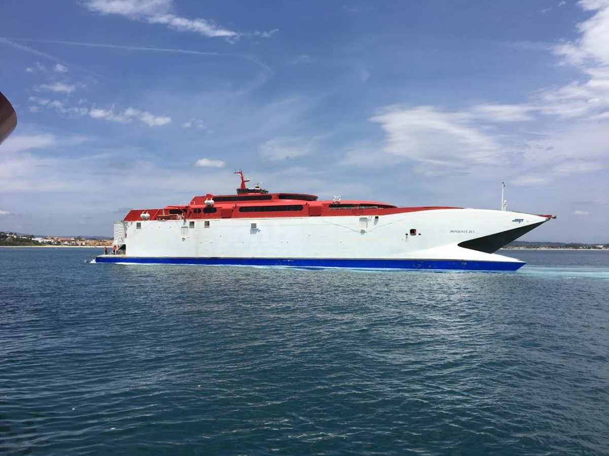 HSC «Poniente Jet» de FRS en Algeciras – FERRYBALEAR