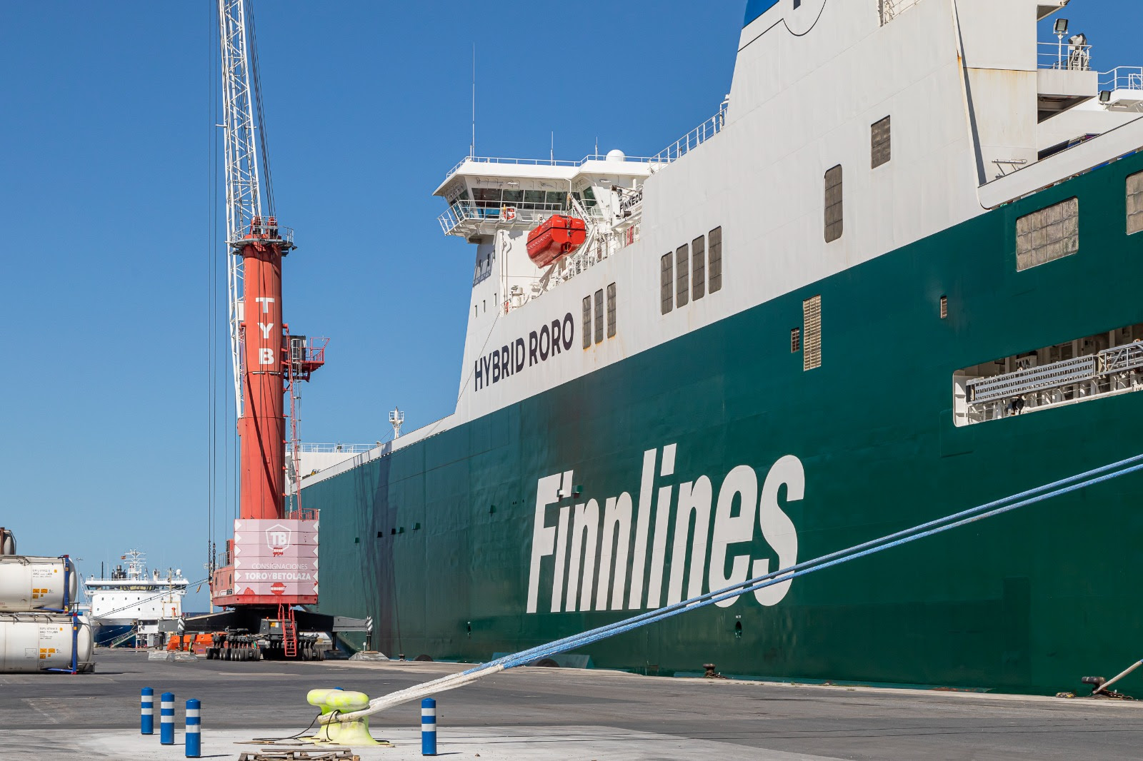 Finnlines une semanalmente Bilbao con el Norte de Europa con tres de ...