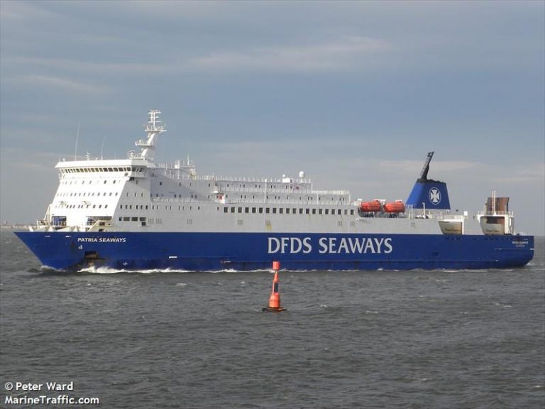 Varada para el «Tánger Express» de FRS que será cubierta por el «Patria ...