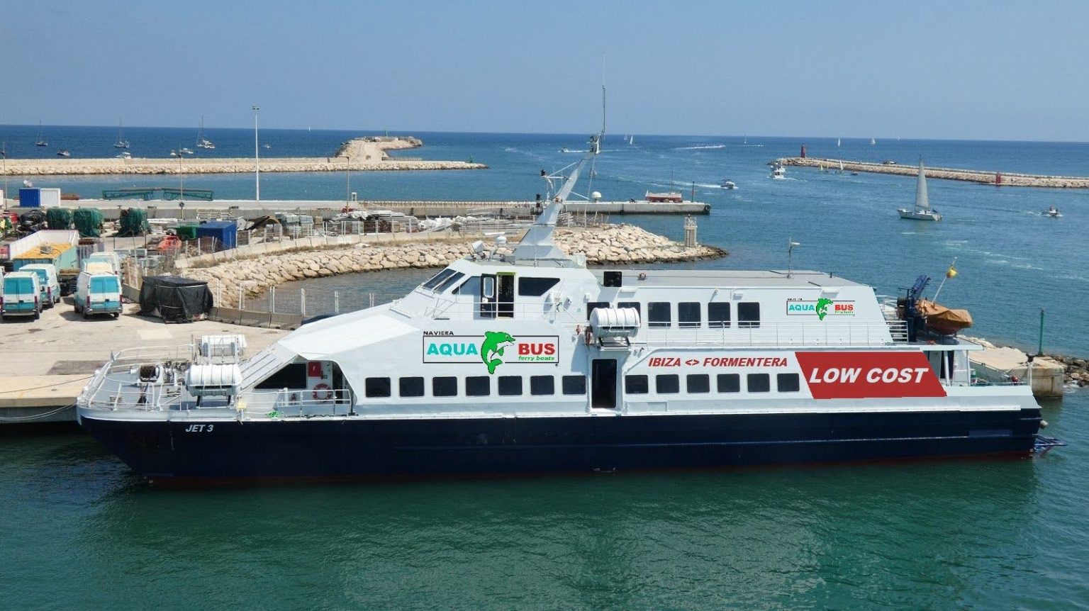 Aquabus ya cuenta con su nuevo «JET 3» – FERRYBALEAR