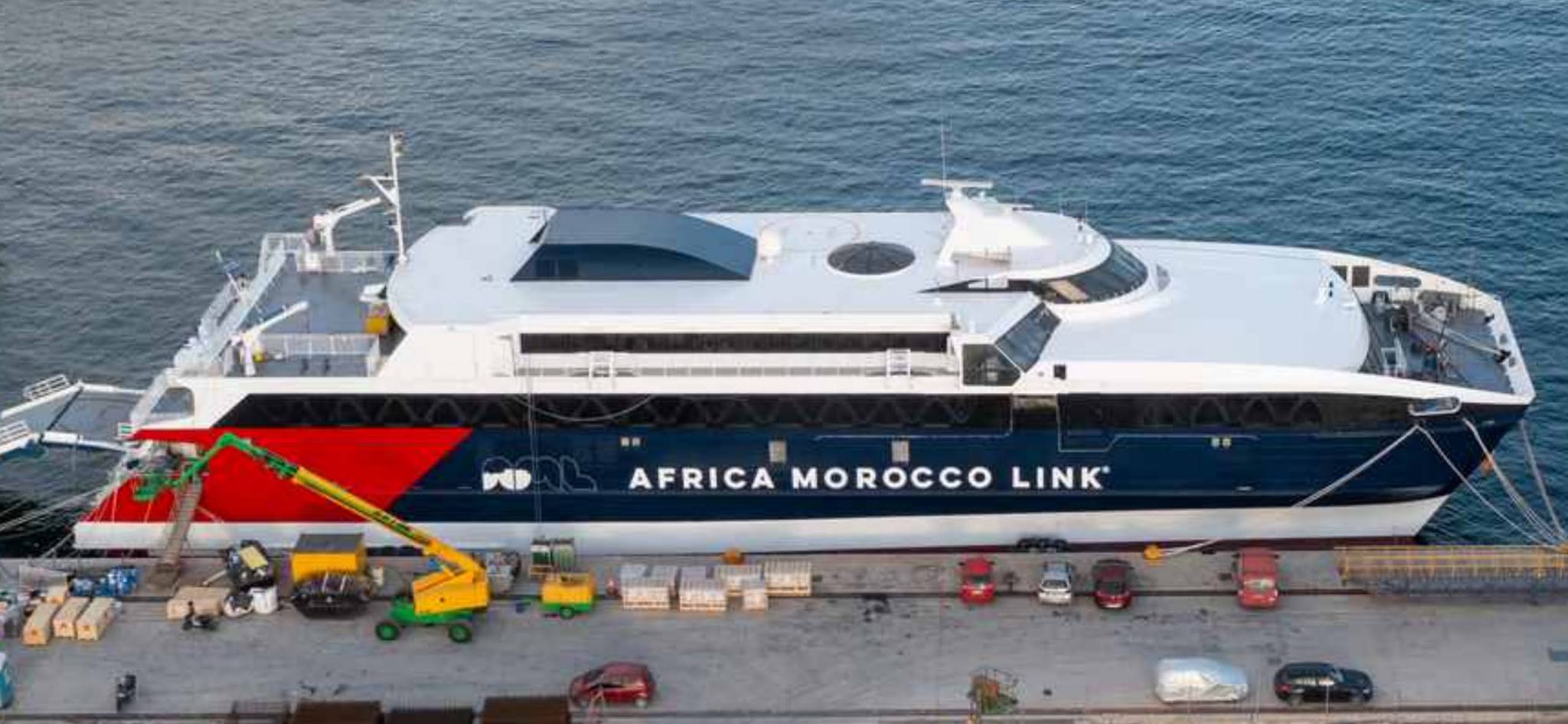 El ex Boraq renombrado por AML-Stena como «Morocco Express 1» – FERRYBALEAR