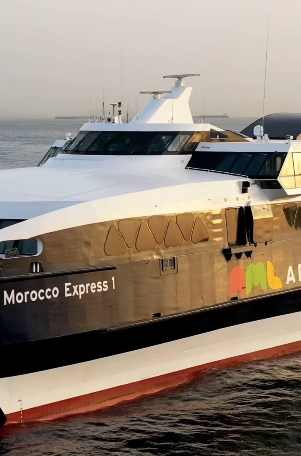 Pruebas de Mar para el HSC «Morocco Express 1» de AML Stena – FERRYBALEAR