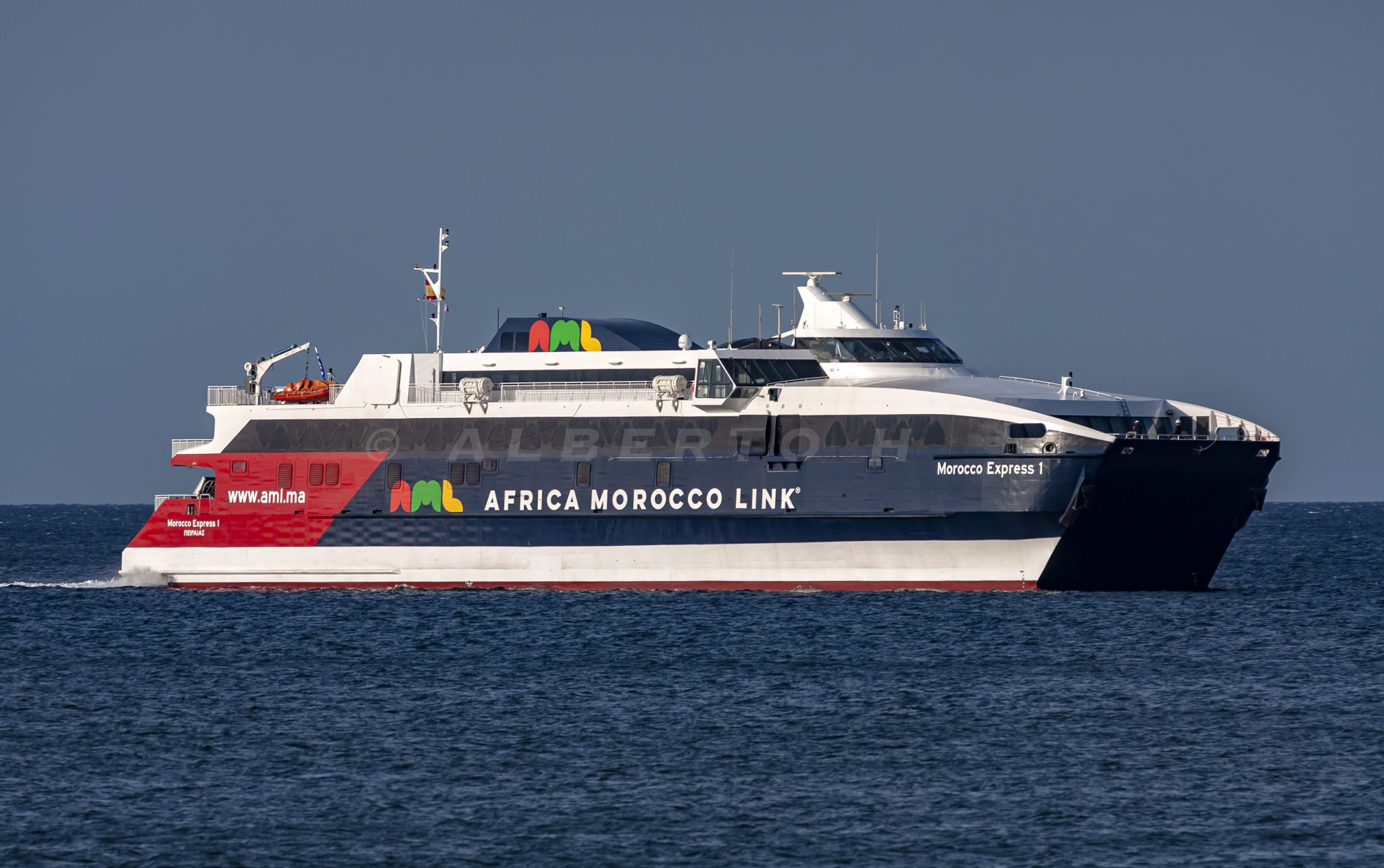 El “Morocco Express 1” de AML a reparar en Gibraltar – FERRYBALEAR