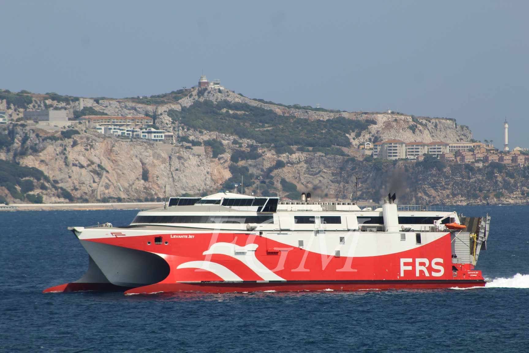 Nuevos alerones para el «Levante Jet» de FRS – FERRYBALEAR