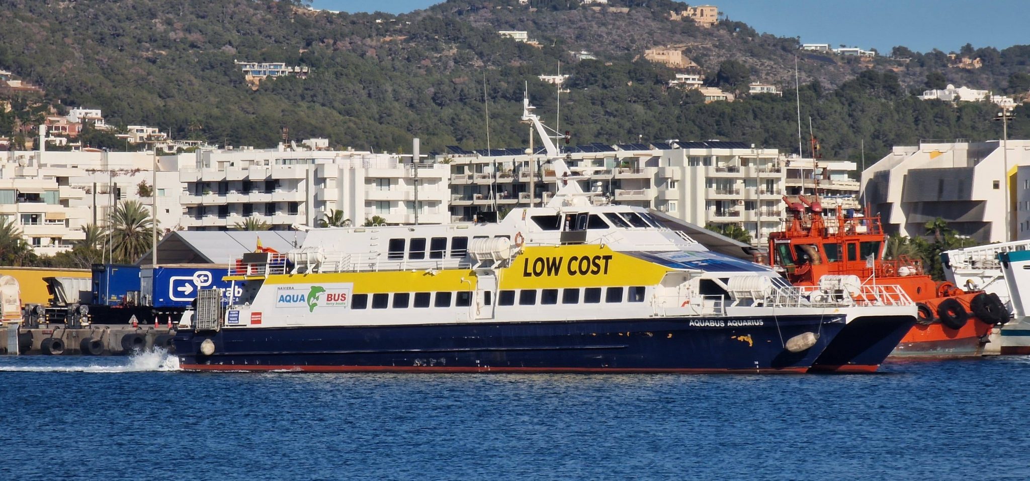 El «Aquarius» de Aquabus Liberty de varada a Italia – FERRYBALEAR